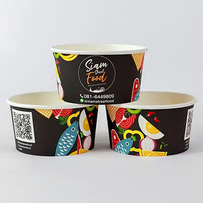 ถ้วยกระดาษ พิมพ์โลโก้ ราคาดี 2.90 บาท ส่งไว 1-3 วัน - Tumtook.com