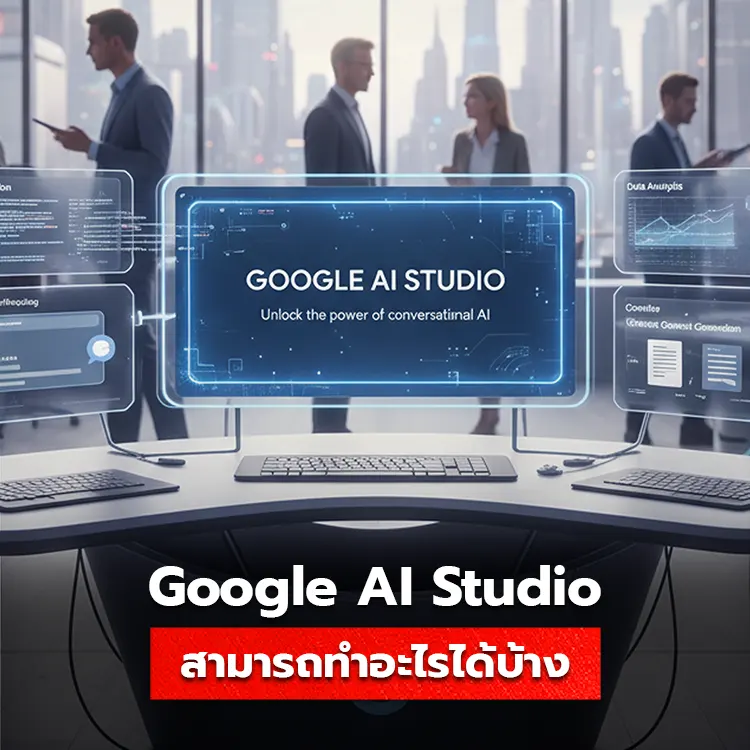 Google AI Studio ทำอะไรได้บ้าง